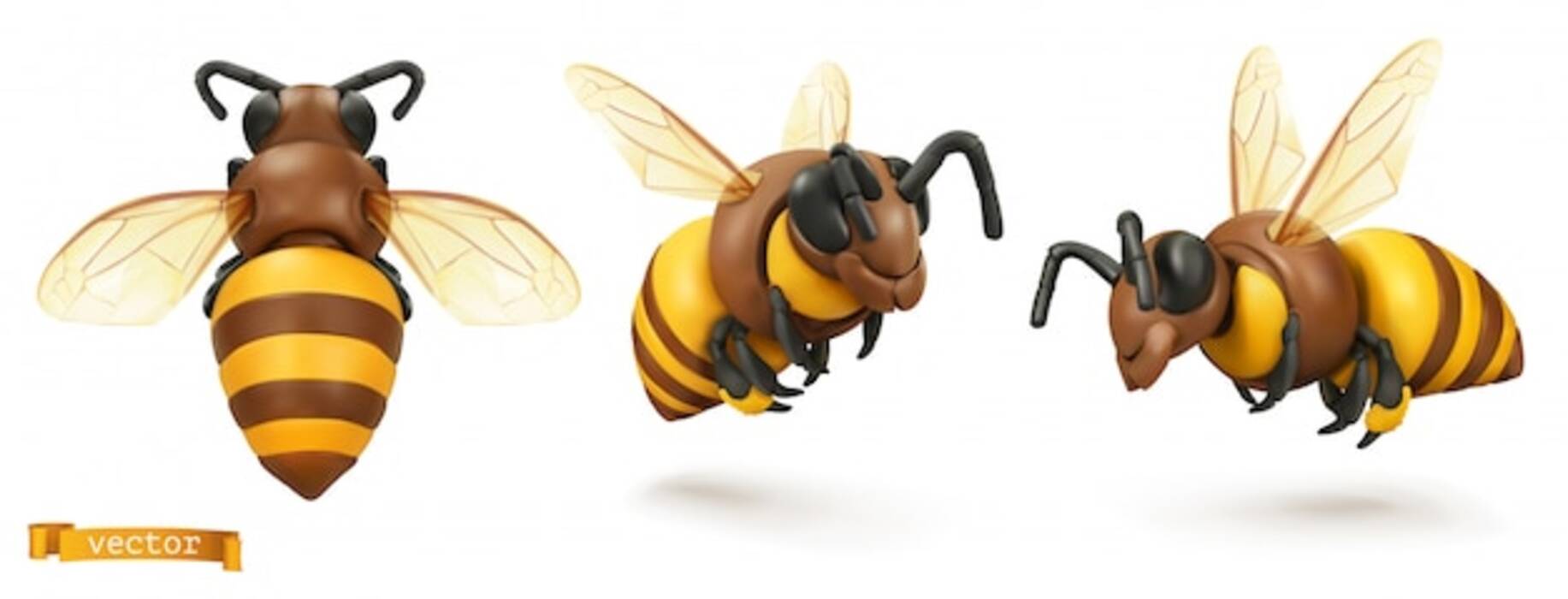 Abeja de plastilina: cómo hacer una abeja con un cono niños paso a paso ...